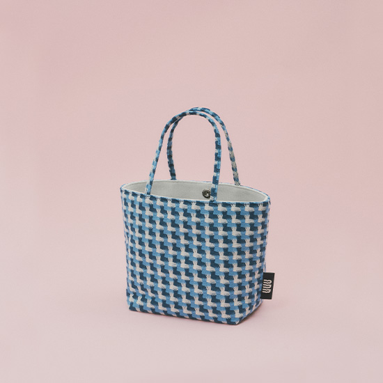 ADDSTUDIO | MORA BAG_BLUE_MEDIUM - 패셔너블하고 실용적인 백
