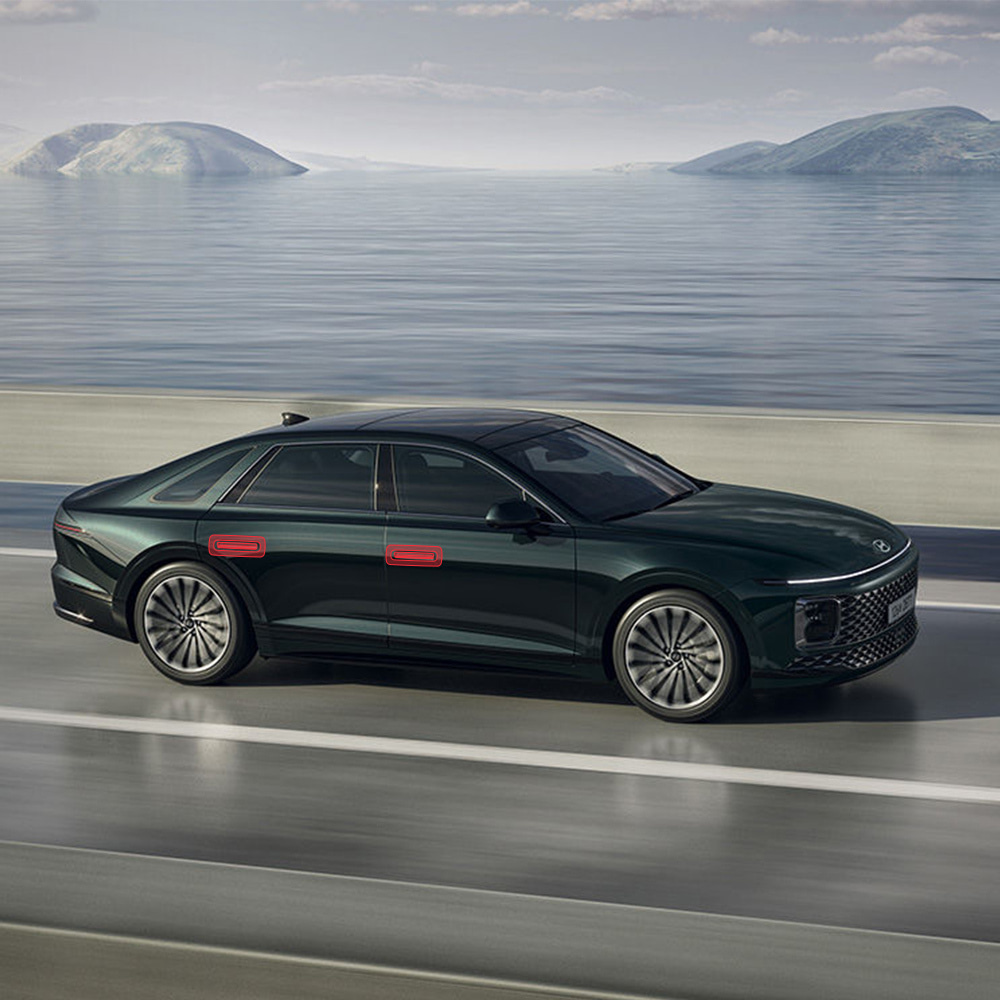 스코코 현대 그랜저 GN7 전용 도어컵 도어캐치 손잡이 PPF 보호필름 - 스코코