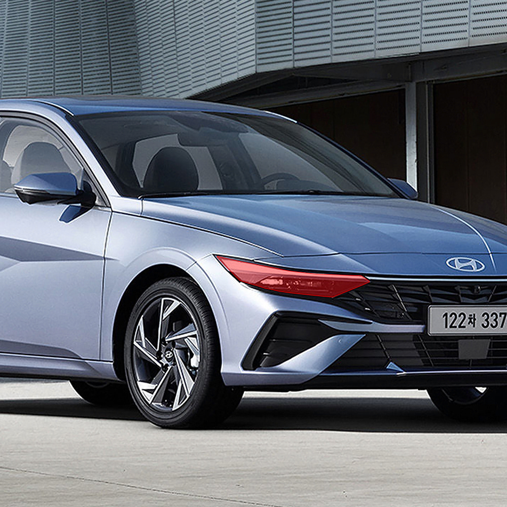 더 뉴 아반떼 CN7 헤드라이트 PPF 보호필름 - 스코코