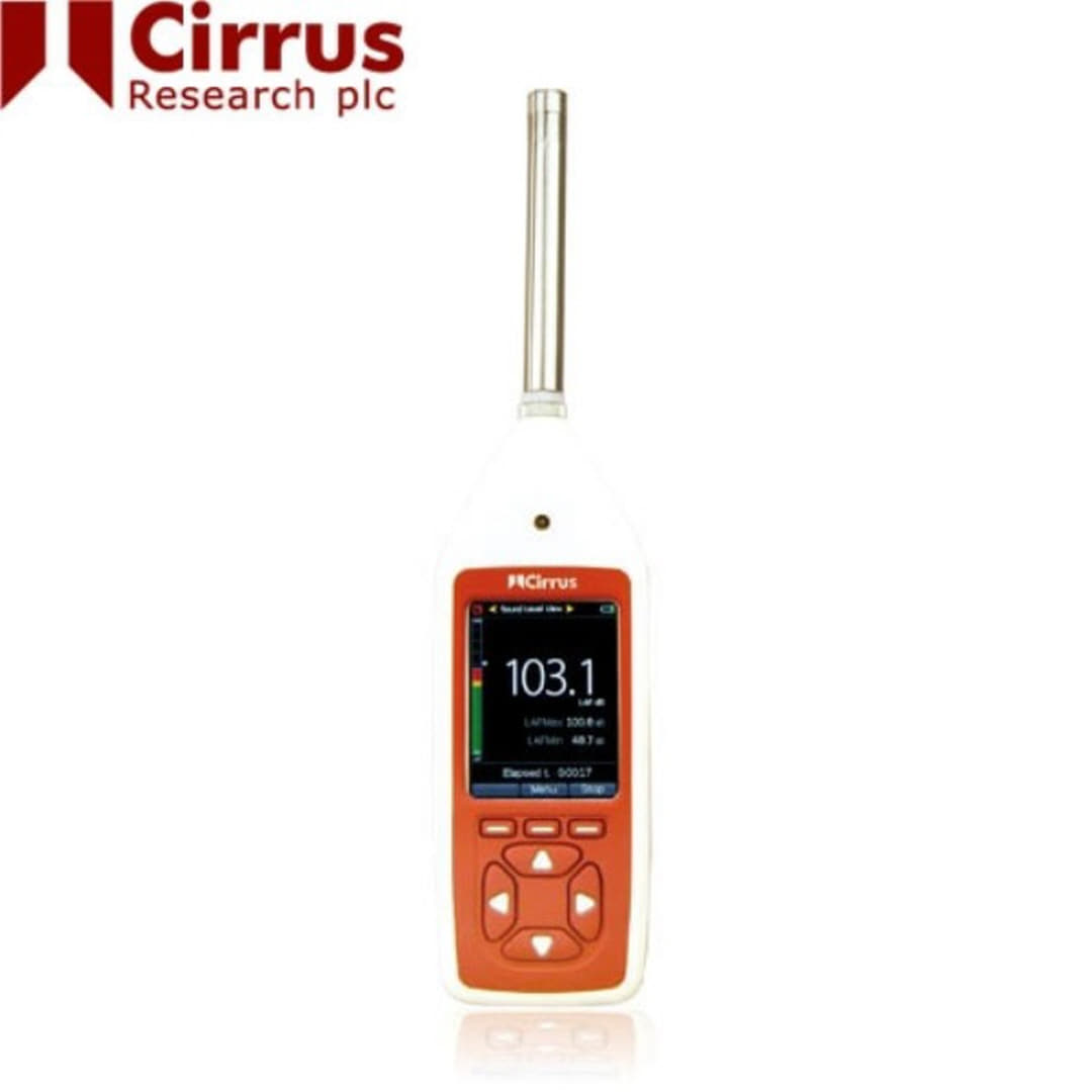 CIRRUS 시러스 등가 소음계 CR151B Class 1 휴대용 소리측정기 산업용 환경 소음분석계 Sound Level ...