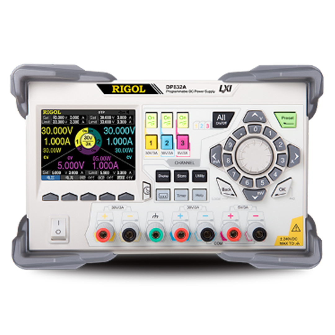 리골 RIGOL DP832A 정밀 DC 파워서플라이 Power Supply 195W 3채널 30V 3A 5V 전원공급기 실험실용
