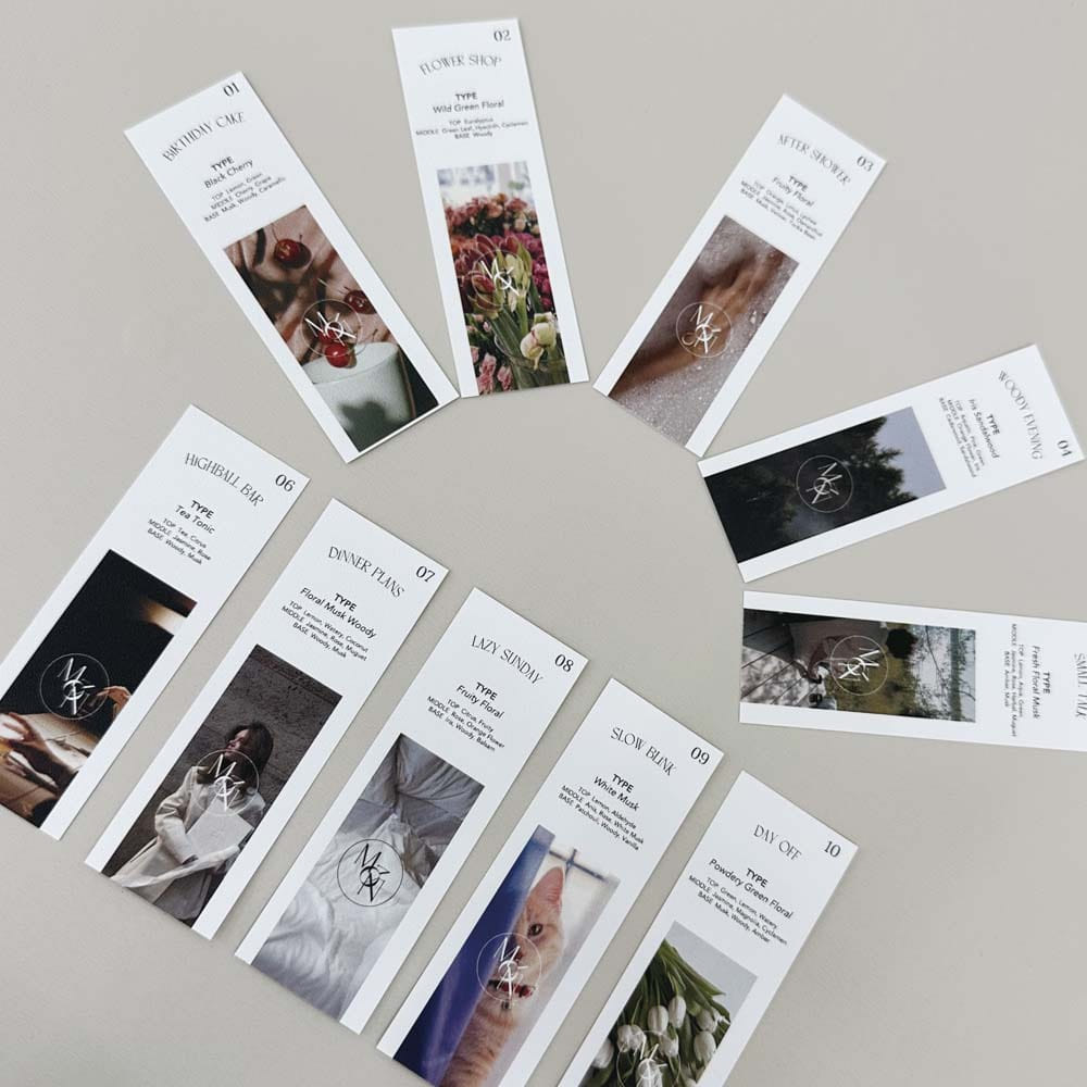 MONZ 먼즈 시향지 13종 - 먼즈(MONZ) 공식 온라인 스토어