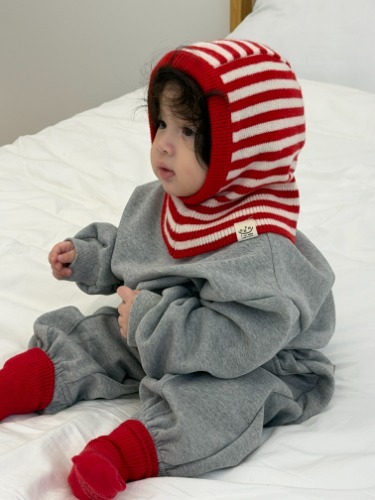 snow man jogger _ melange | GREEN FRUITS