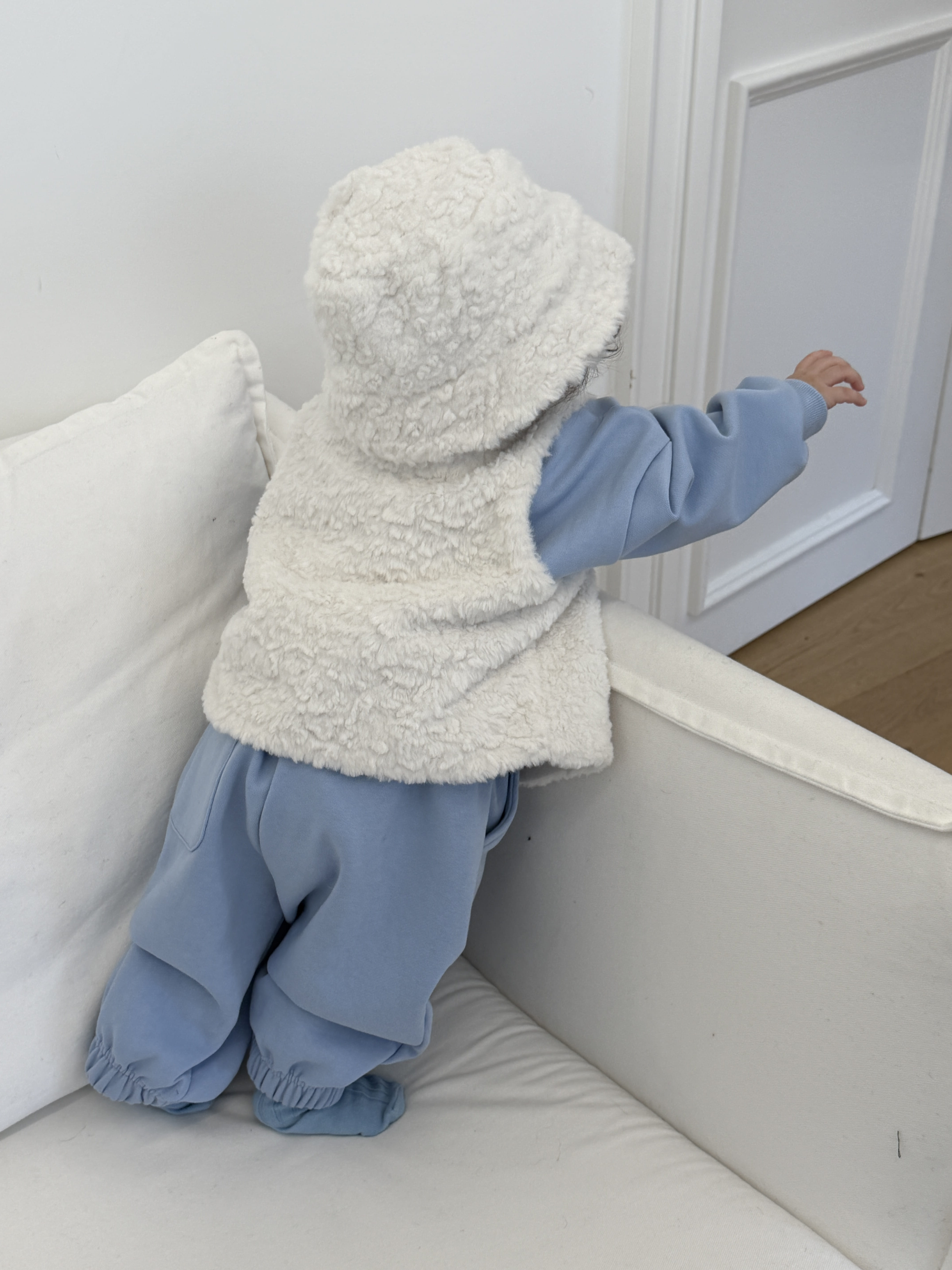 snow man jogger_ skyblue | GREEN FRUITS