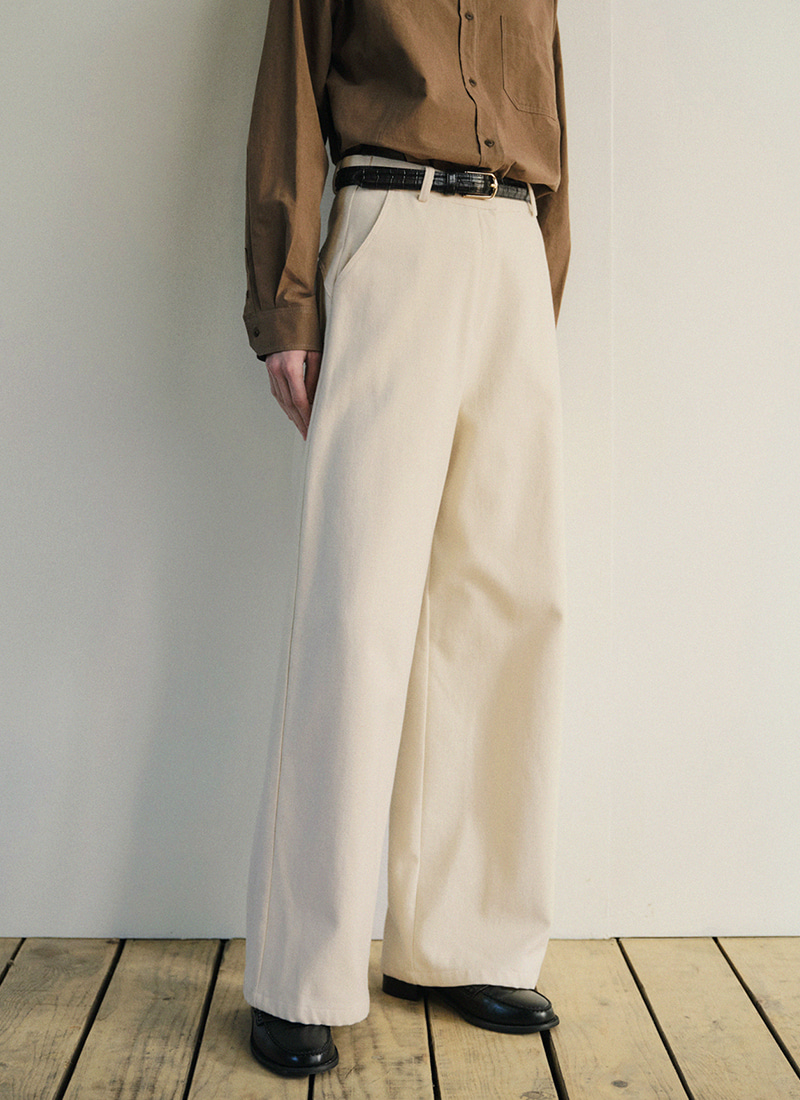 Jamie Pants (Cream) - lenil