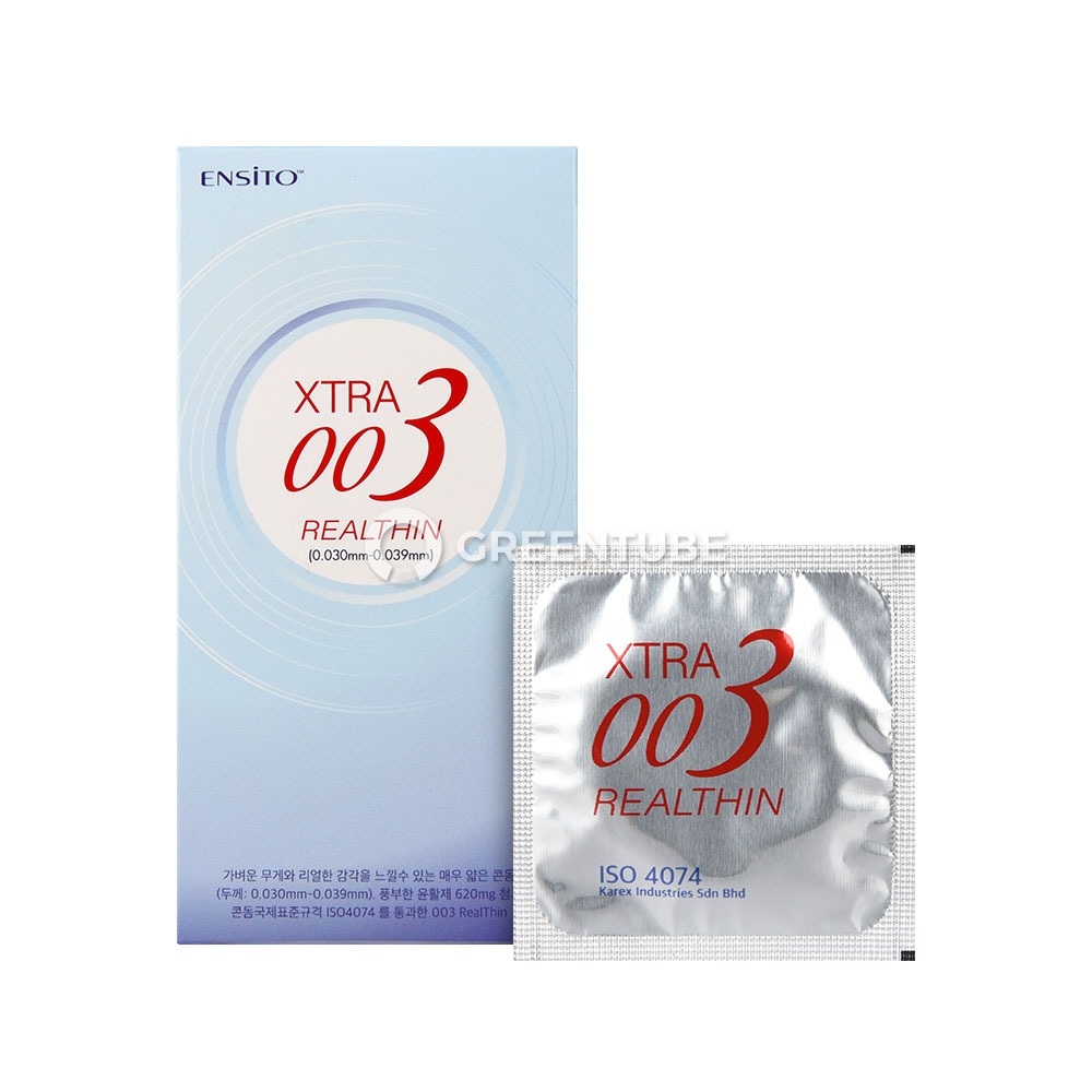 엔시토 엑스트라 003 리얼씬 콘돔(10P) | 그린튜브