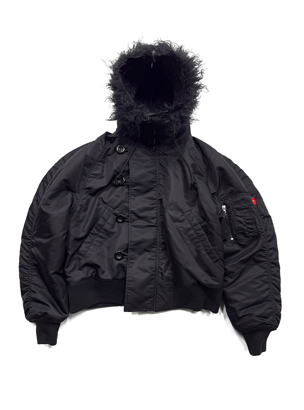 [TheButchersRiot] N2B Fur Collar Jacket - BCAESAR