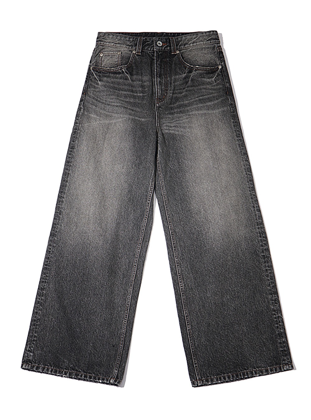 Jasmine Tea Baggy Washed Denim - BCAESAR
