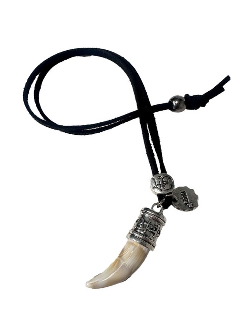 Wolf Fang Cord Necklace | BCAESAR