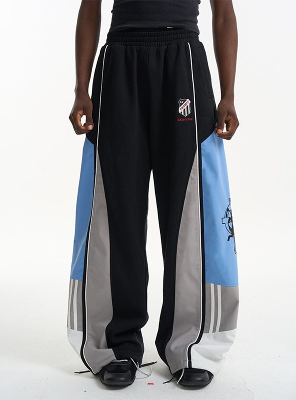 Contrast Panel Track Pants | BCAESAR