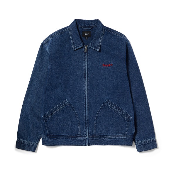BEWARE WORK JACKET [BLUE] - 허프 HUF