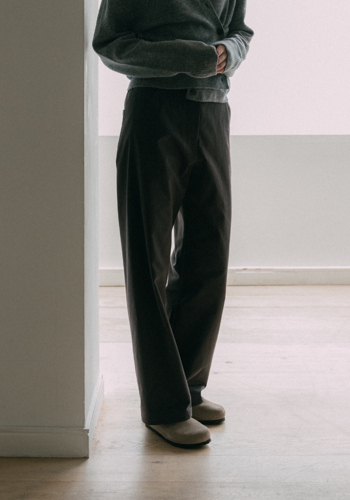 NICK STRING PANTS C.BROWN | NOV.