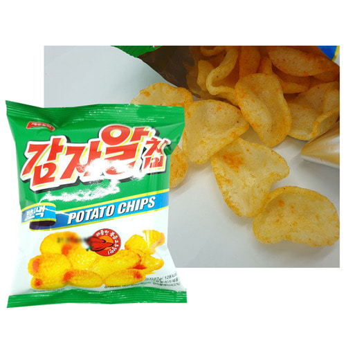 CCC상점 | 감자알칩 27g 20봉 - 바삭한 알감자칩