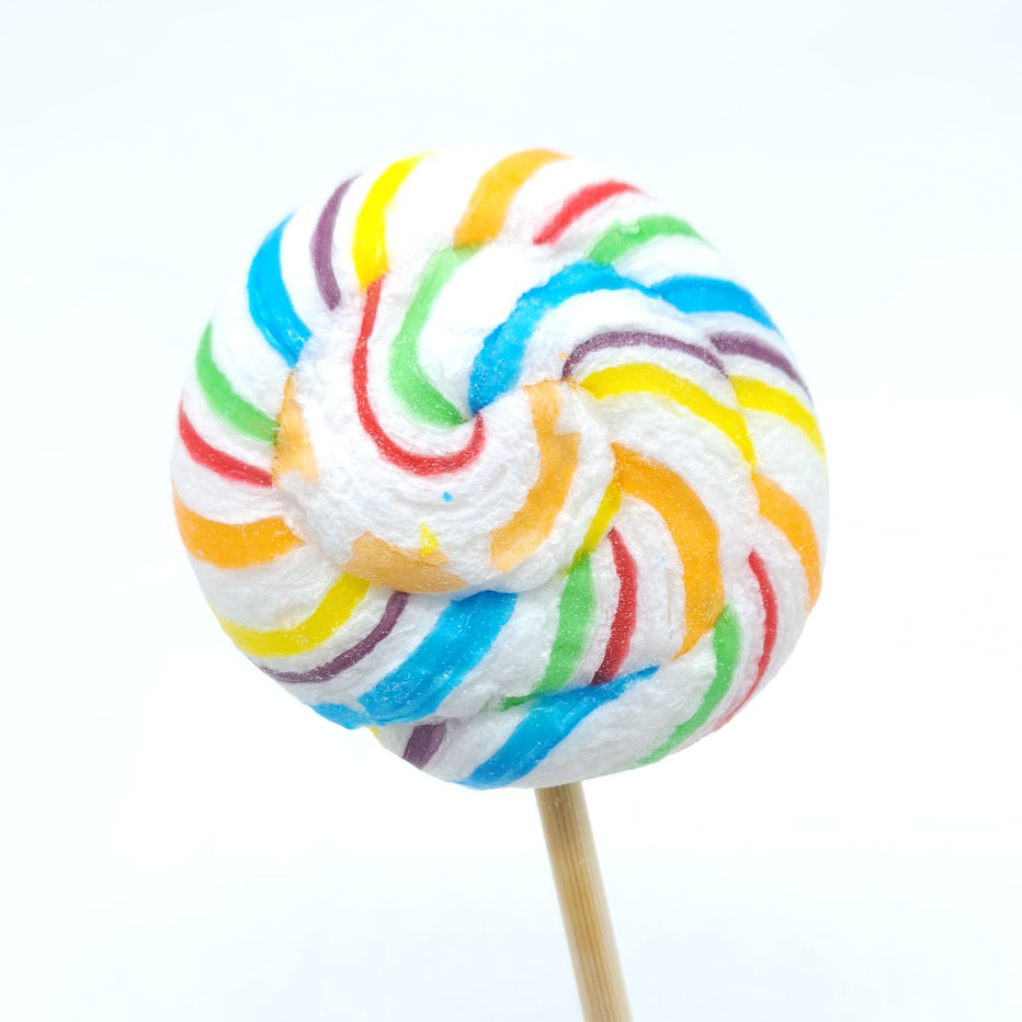 회오리 뻥사탕 롤리팝 막대사탕 뻥캔디 25gX20개(받침대포함) - CCC상점