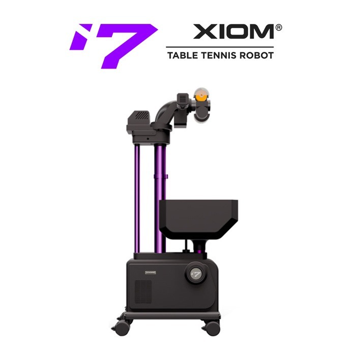[XIOM] 엑시옴 i7 트윈 탁구 연습용 로봇 - 티인사이드스포츠