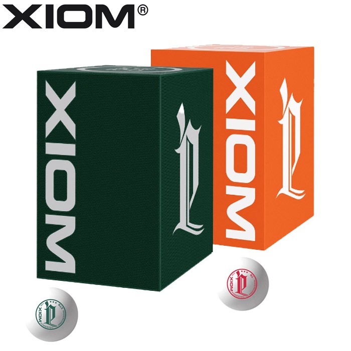 [XIOM] 엑시옴 탁구공 파워텍 경기용/연습용 100개입 - 티인사이드스포츠