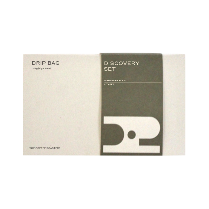502 COFFEE ROASTERS | 드립백 디스커버리 25개입 - 다양한 향미의 커피 5종