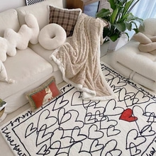 FLANT LOVE HEART RUG 플랜트 러브 하트 러그