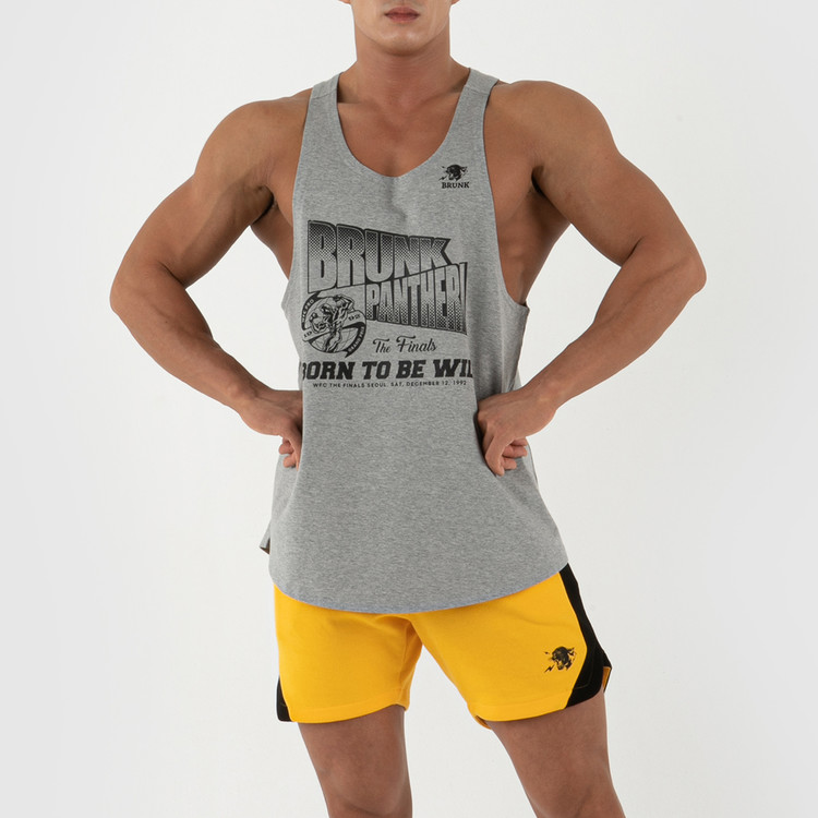 브렁크 로니 딥넥(멜란지그레이)