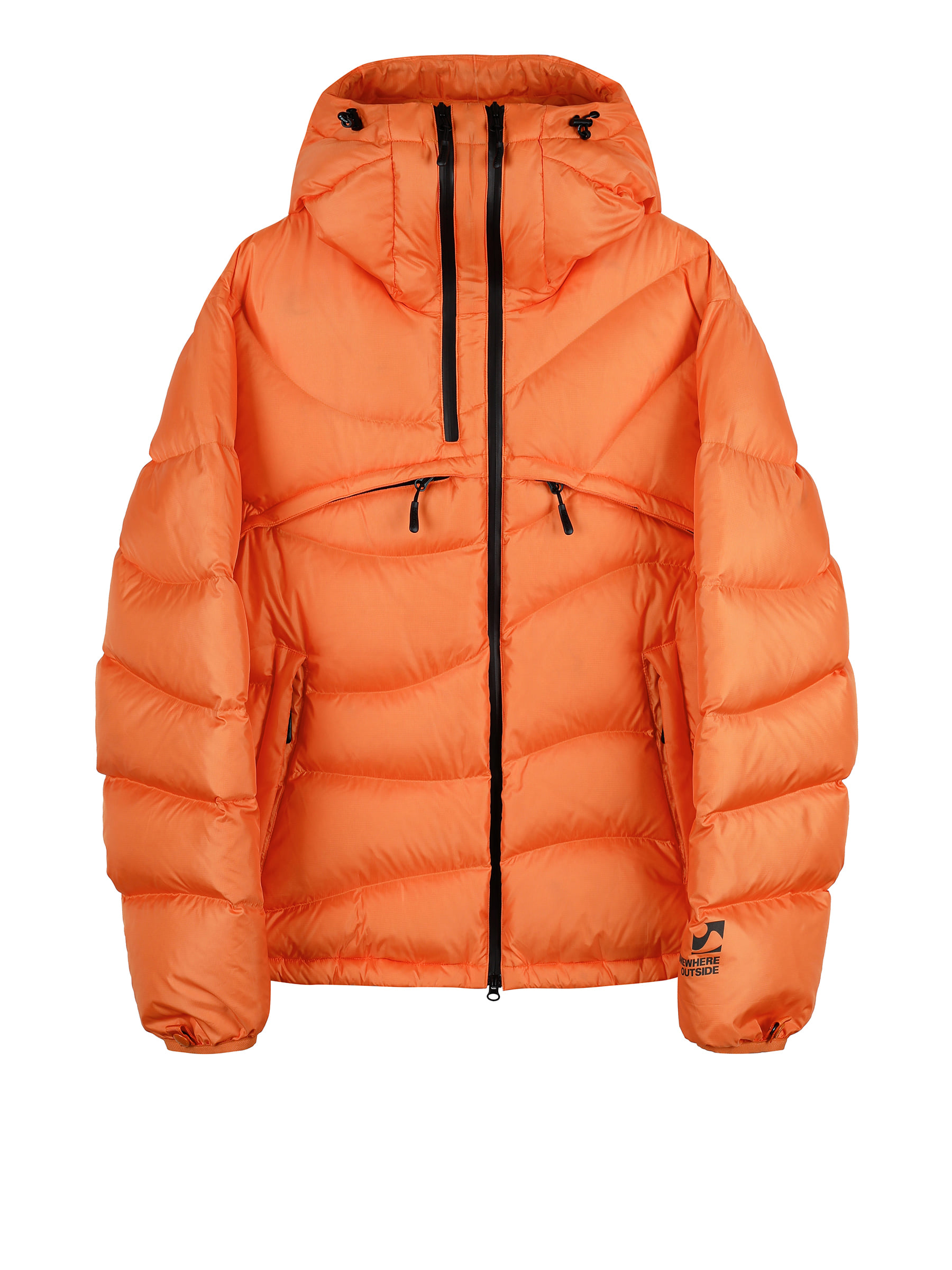 Contour lined goose-down padding_11SWD101 ORANGE - SOHC