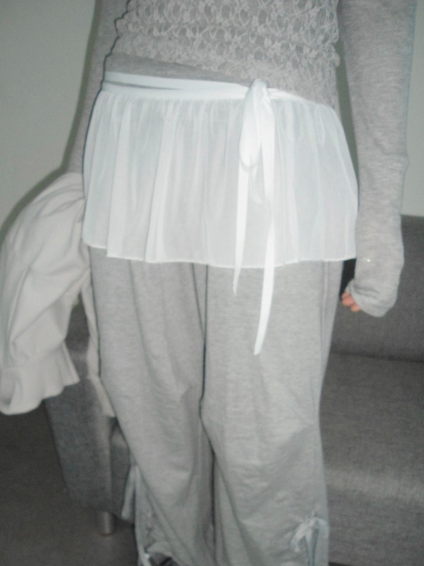 mesh wrap sk (3color) - hippiedippy 히피디피