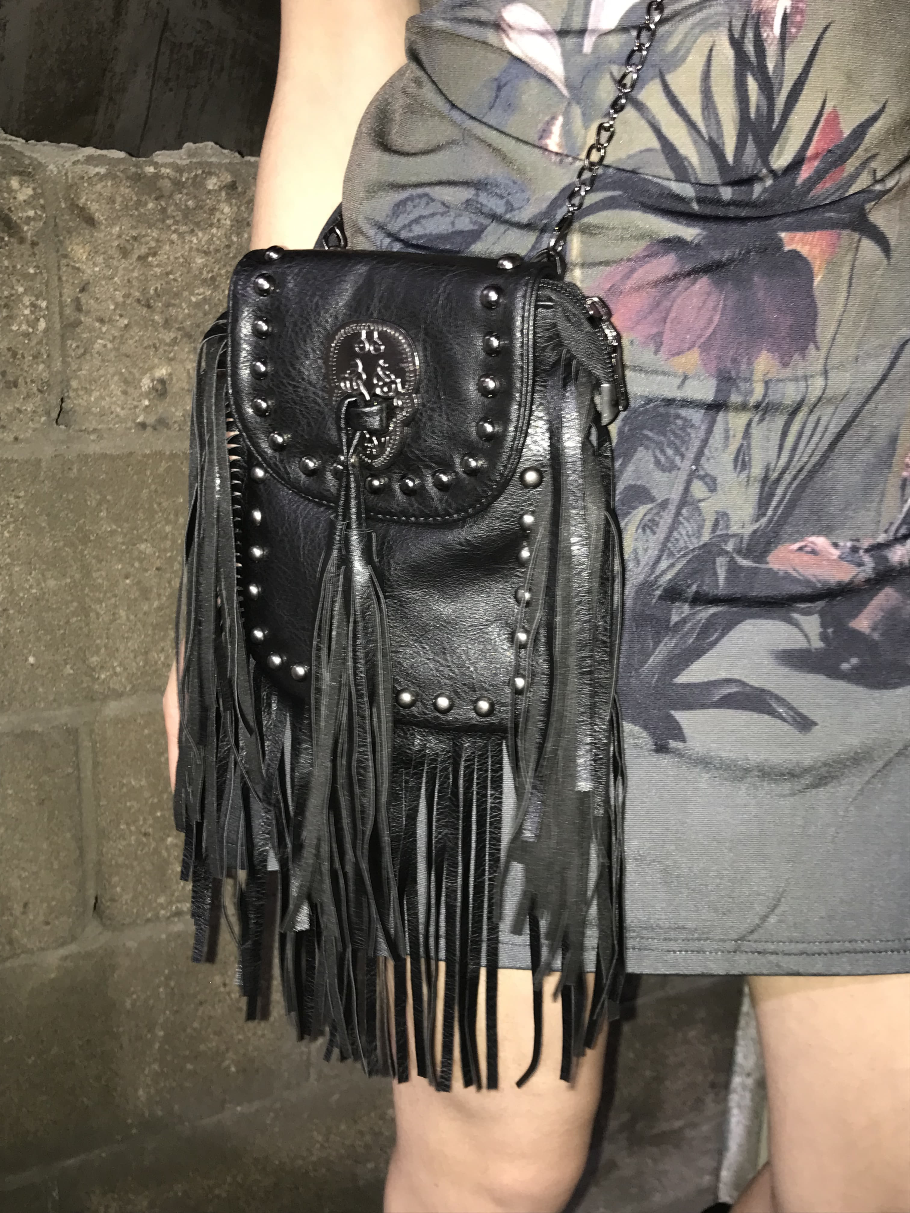 💀skull tassel bag (2color) | hippiedippy 히피디피
