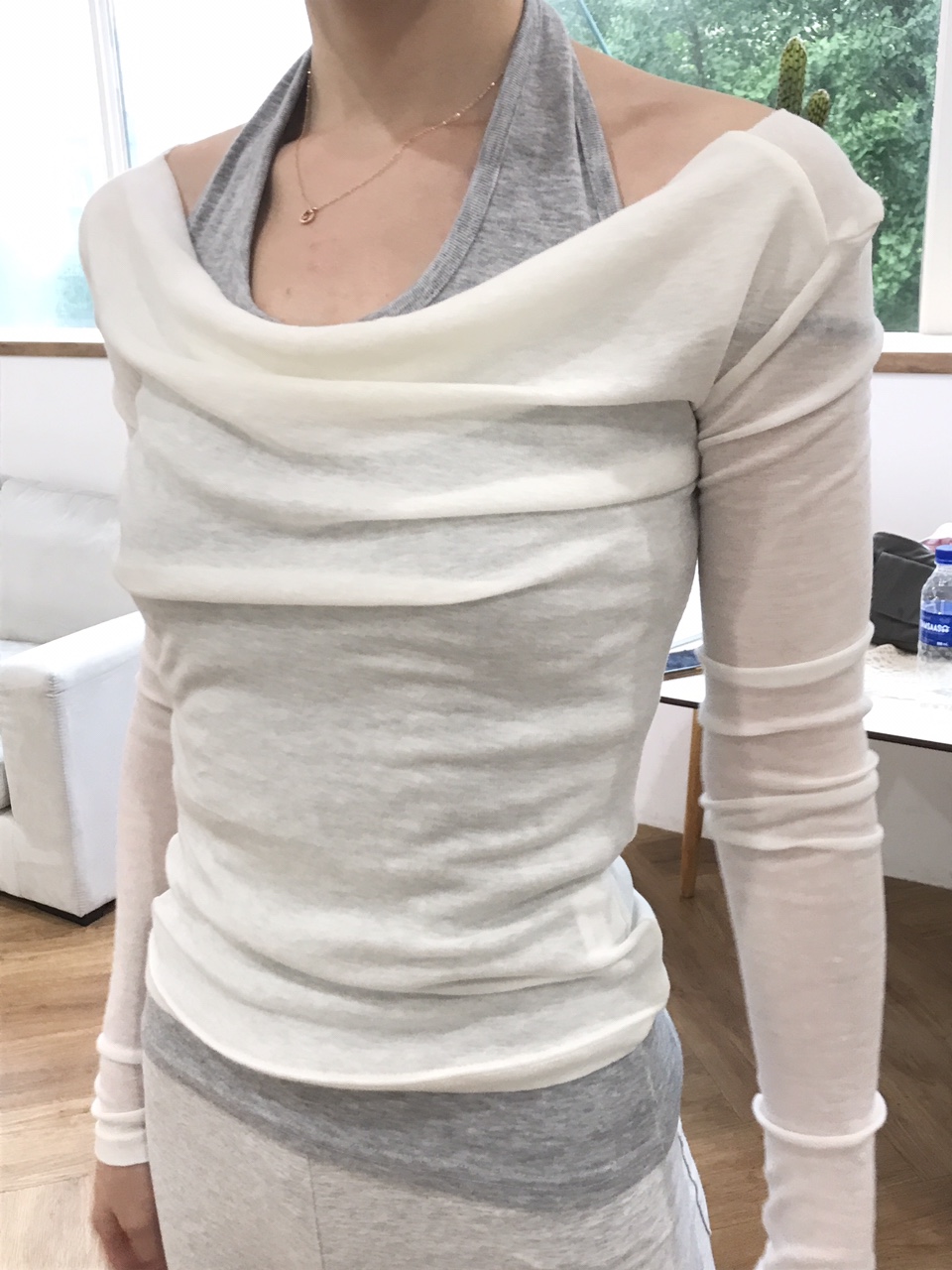 See Through Ballet Tee 3color Hippiedippy 히피디피
