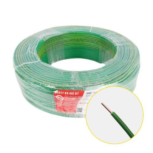 [3420] (절단판매) 접지선(HIV)-6SQ (녹색) 1M단위 - 에어컨자재 멀티샵 알만
