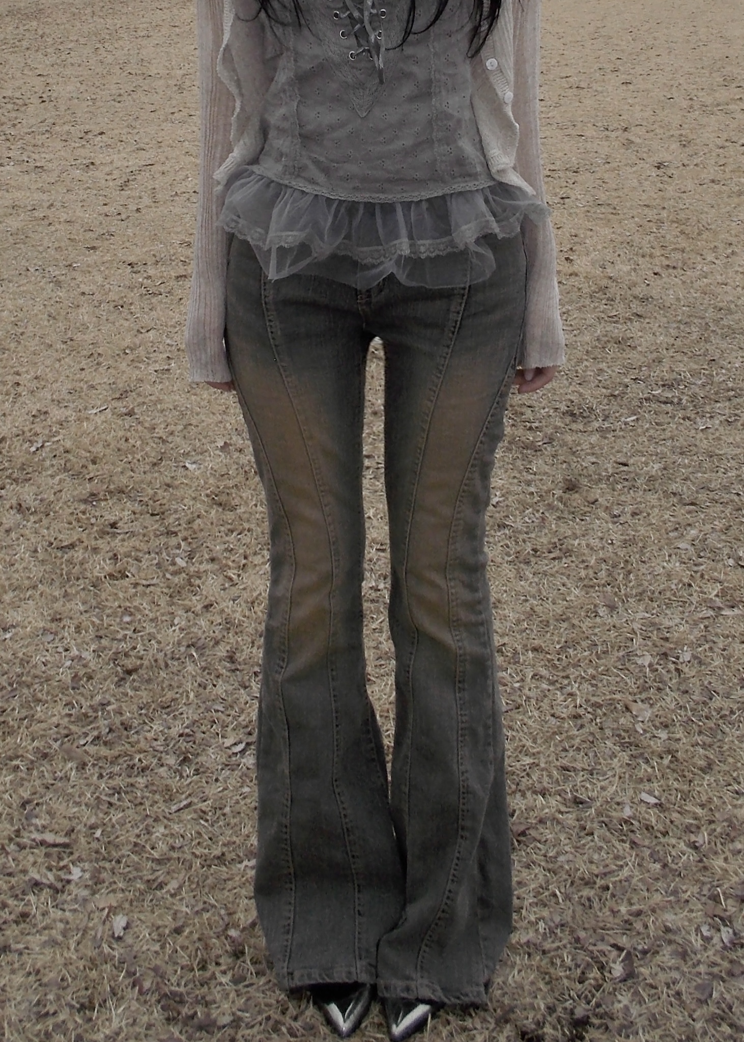 WASHING SLIT BOOTSCUT PT | kyoiii