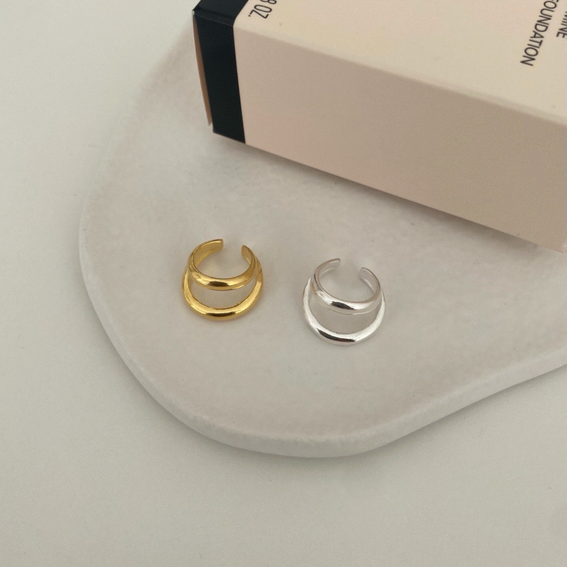 207 E (925실버/ 2줄 이어커프) - 소라드 SORA DE