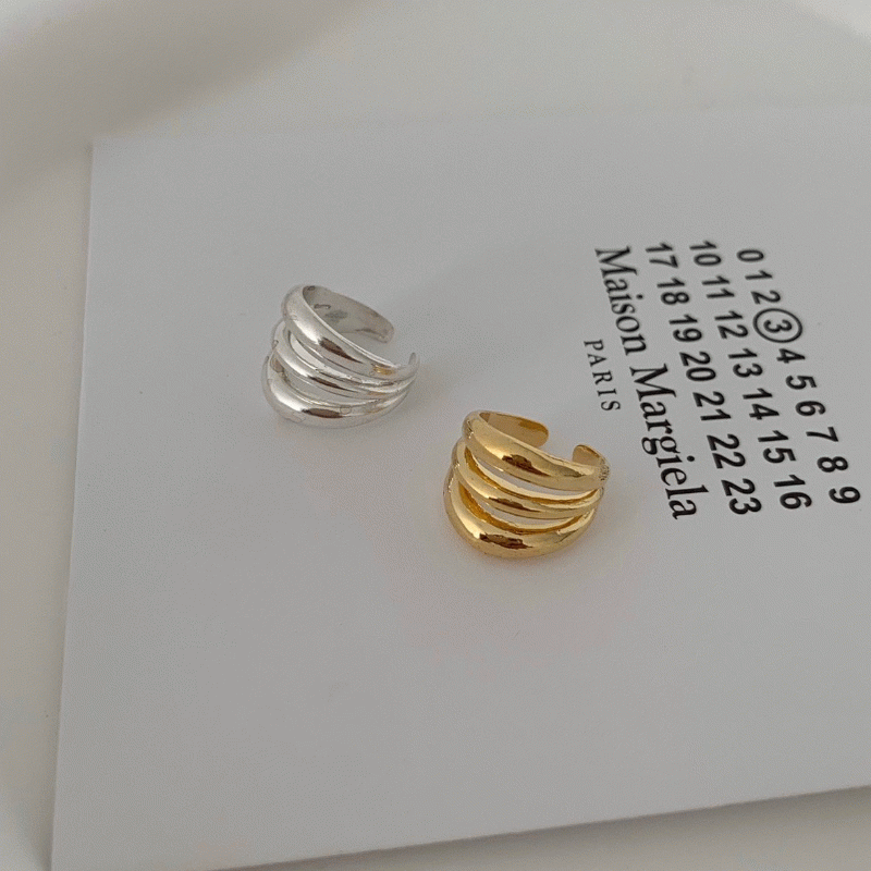 271 E (925실버/ 3줄 이어커프) - 소라드 SORA DE