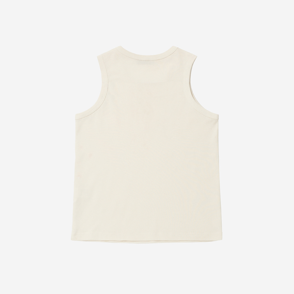 바이랑 - SUPIMA LOGO SLEEVELESS