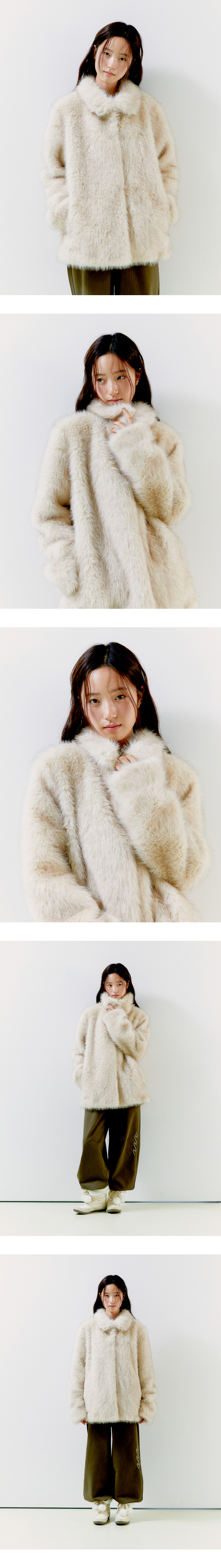 Oafish | FLUFFY MIX FUR JACKET