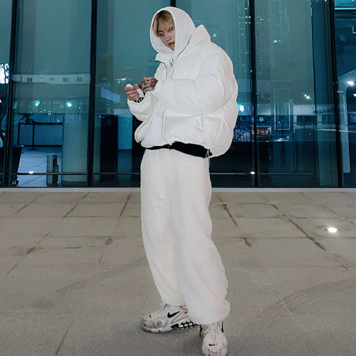 Edited Duck Down Crop Padding Jacket.(3color) - 립인윅스