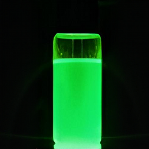 Green Quantum dots n-octane solutions
