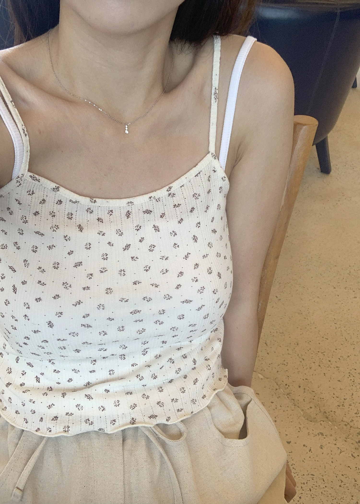 Jul floral cardigan set (2color) - MONOA