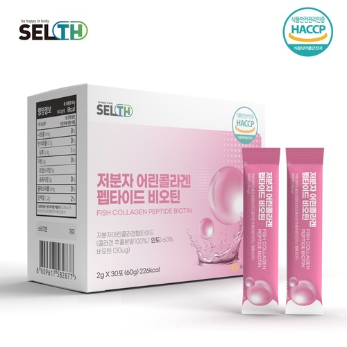 SELTH) 저분자 어린콜라겐펩타이드 비오틴 스틱 | 웰니스37
