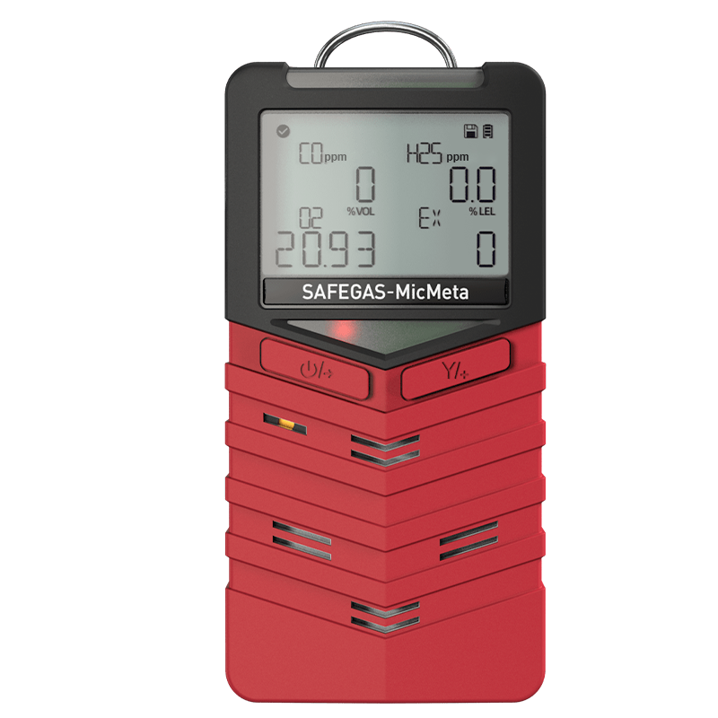 SAFEGAS MicMeta-5C 산업안전보건 세트 5가스 측정기 O2 CO LEL H2S CO2 세이프가스