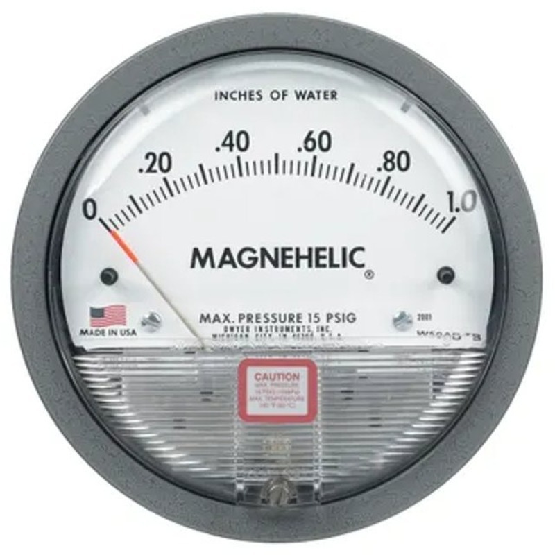 DWYER 2-5000-50MM 드와이어 공기차압계