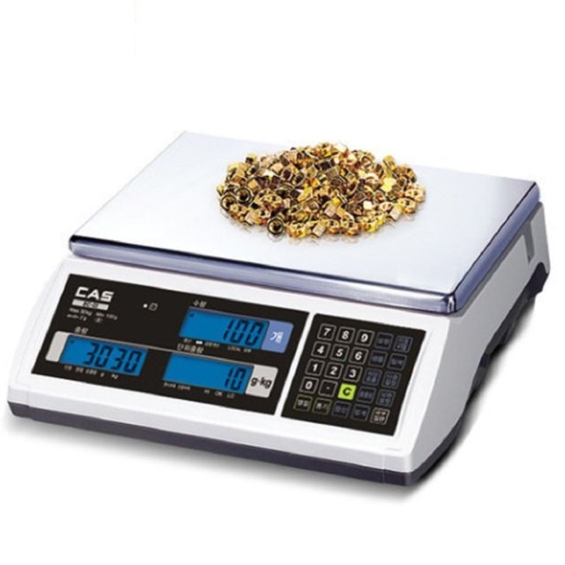 CAS EC-II(30KG) 30kg 2g 카스 디지털 계수용 전자저울