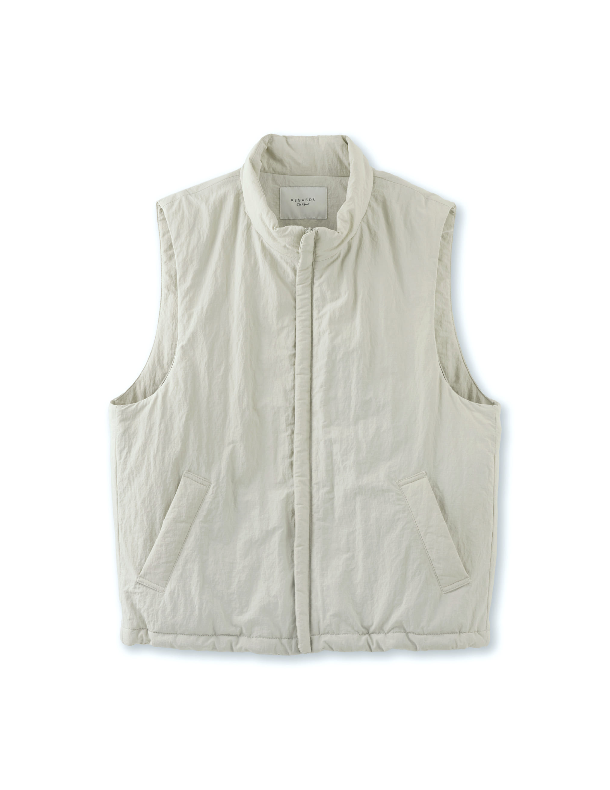 리가즈 Recompy Padding Vest - Light Gray | Regards
