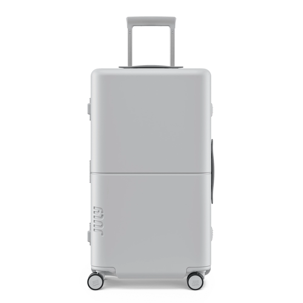 Checked Trunk - Matte Light Grey - JULY