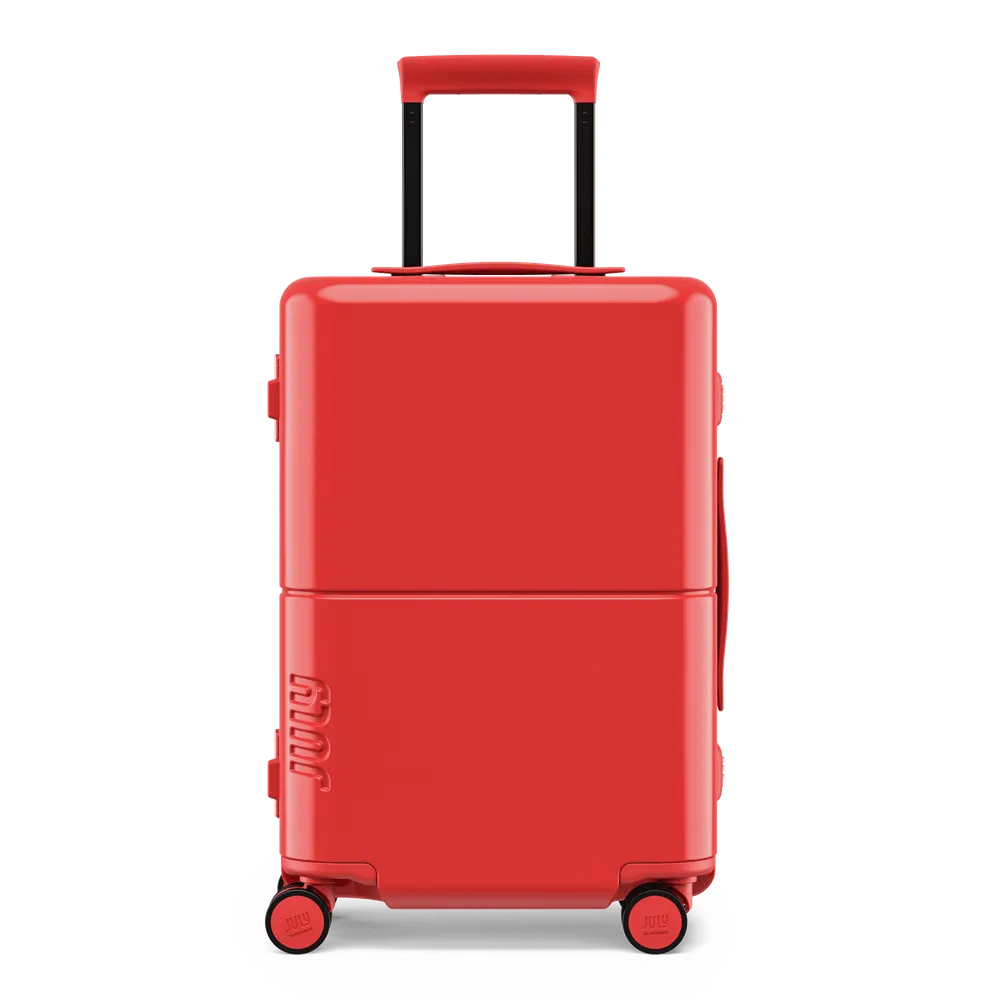 Carry On Trunk - Glossy Red - JULY