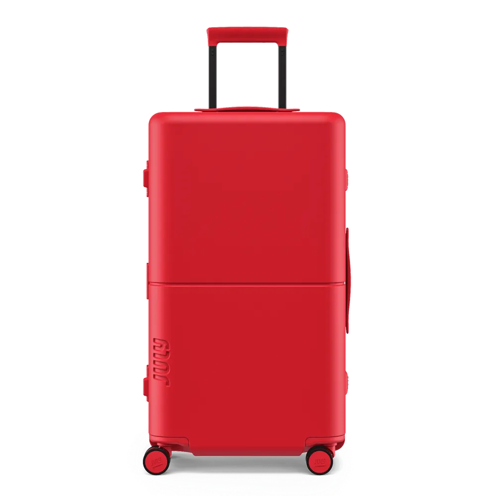 Checked Trunk - Matte Red | JULY