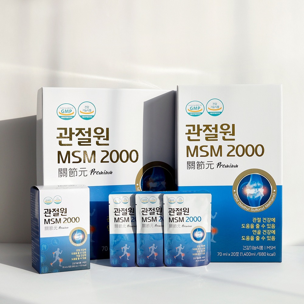 [건기식]관절원 MSM 2000 30포 - 웰루트