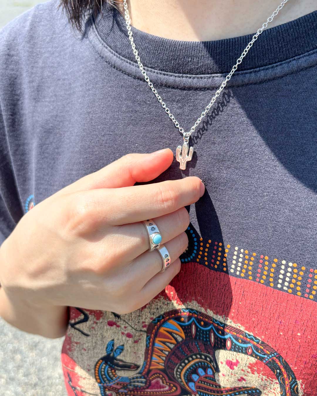 Spiky Footstep Ring | 바이더커버