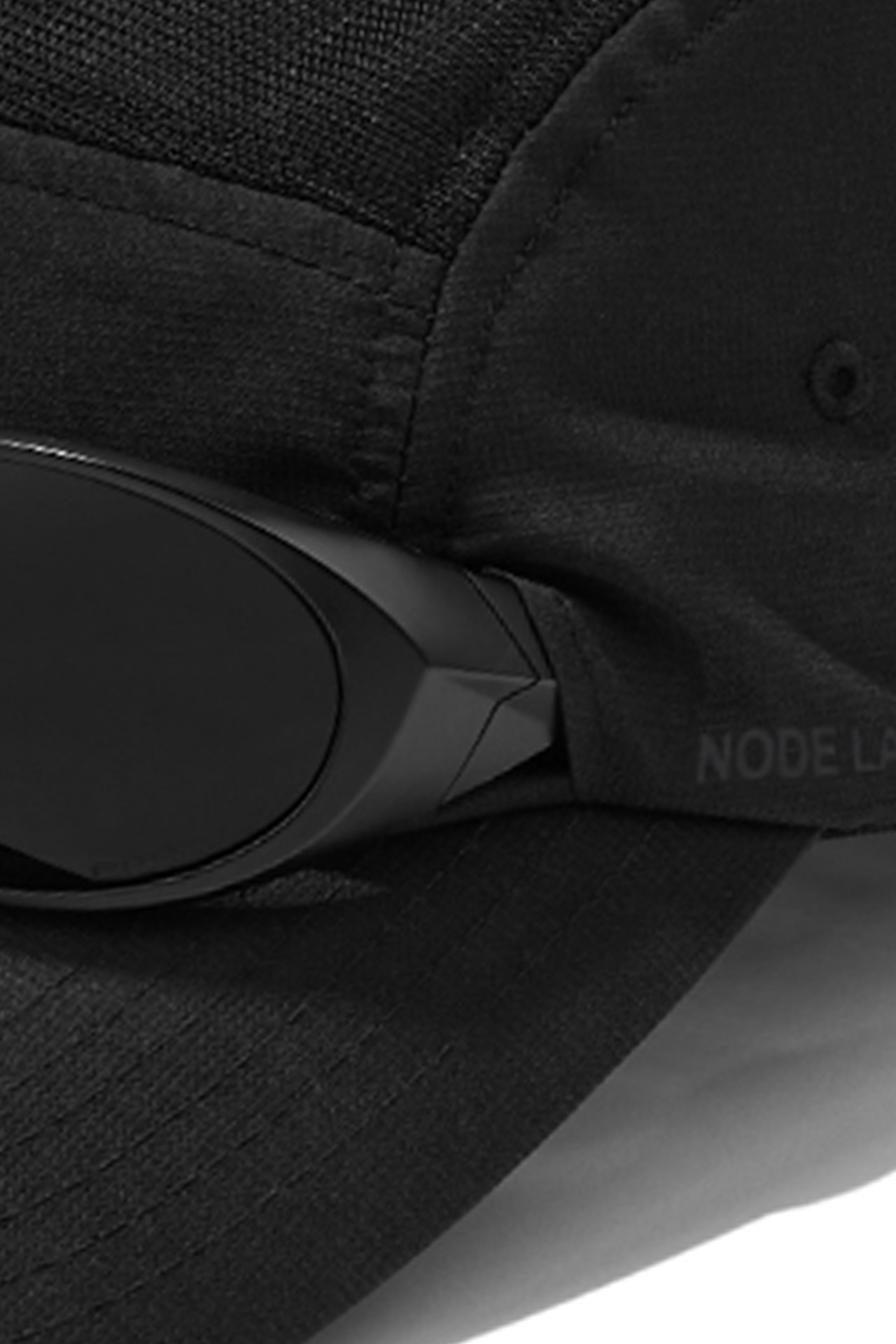 DEV:5 CAP 01 SUNGLASS CUT MESH BALLCAP_BLACK - NODE LABS 노드랩스