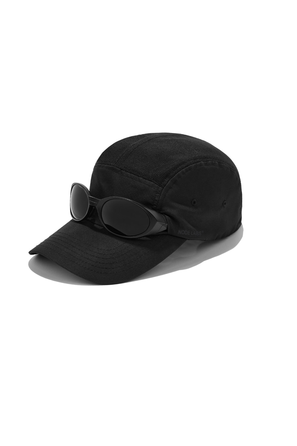 DEV:5 CAP 01 SUNGLASS CUT MESH BALLCAP_BLACK - NODE LABS 노드랩스