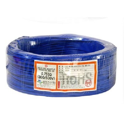 VSF 전선 0.75SQ 200M 60227 KS IEC 06