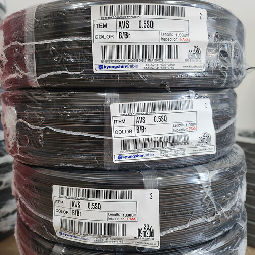 AVS WIRE 0.85SQ 500M 자동차용배선 경신전선